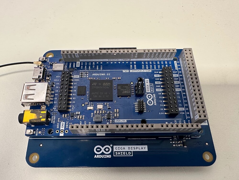 Problems with giga display shield - GIGA Display Shield - Arduino Forum