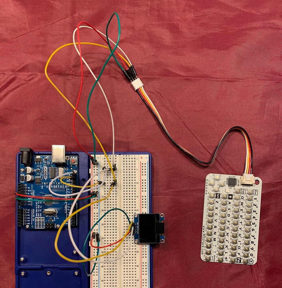 Read from M5 CardKB to Arduino Uno using I2C - Networking, Protocols, and Devices - Arduino Forum