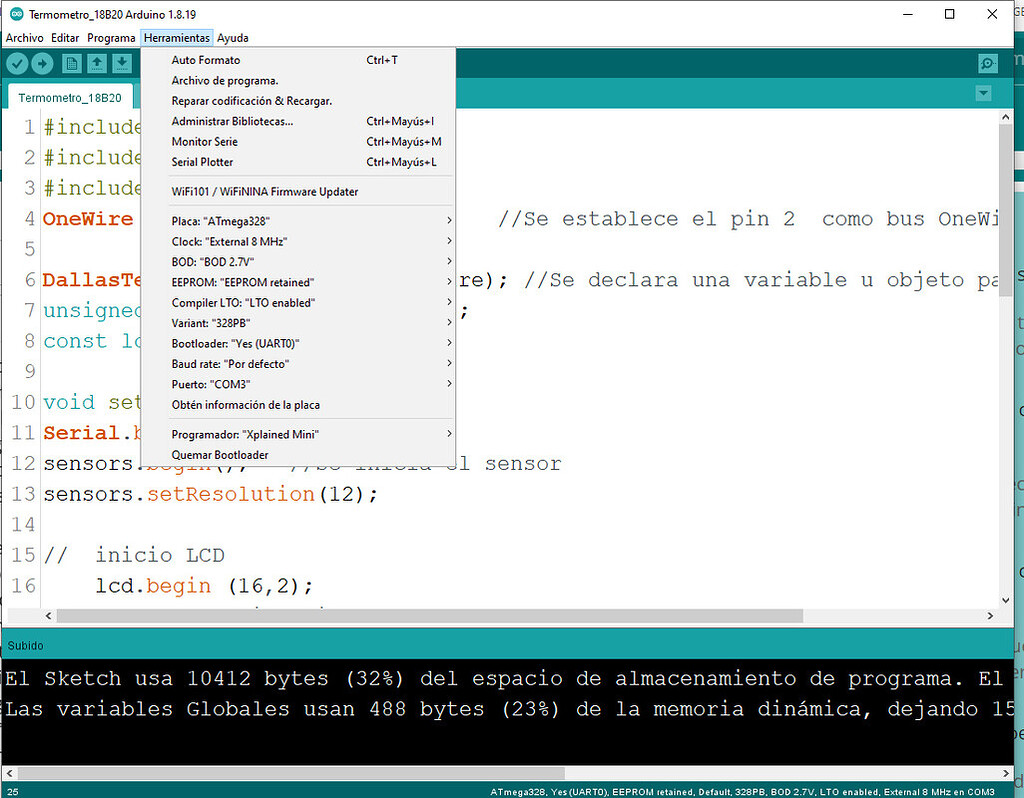 Atmega328PB Problematico - Hardware - Arduino Forum