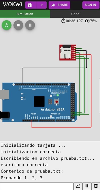 Problemas con Mega y Módulo SD - Software - Arduino Forum