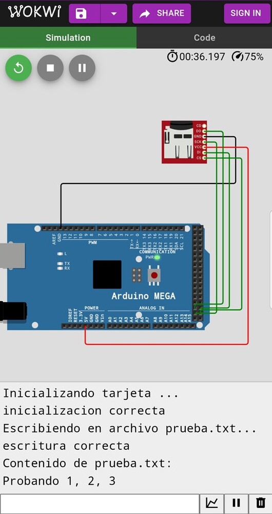 Problemas con Mega y Módulo SD - Software - Arduino Forum
