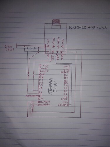 Nrf24l01 modules not connecting to each other - Programming - Arduino Forum