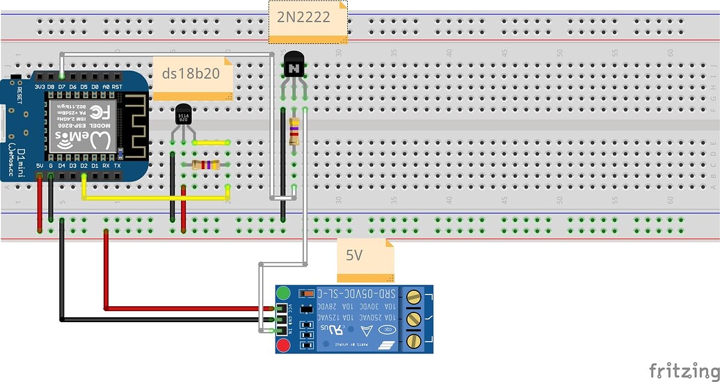 ESP8266, ds18b20 and relay problem - Programming - Arduino Forum