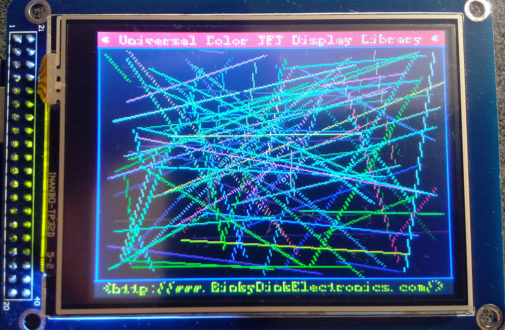SainSmart 3.2" TFT Touch Screen+ TFT LCD Shield low resolution problem - Displays - Arduino Forum