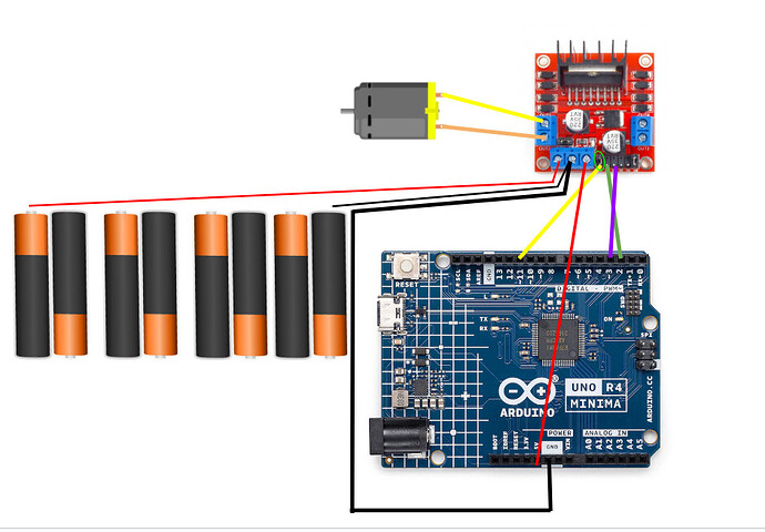 L298N ENA/B PWM Speed Controlling Not Working - General Guidance - Arduino Forum