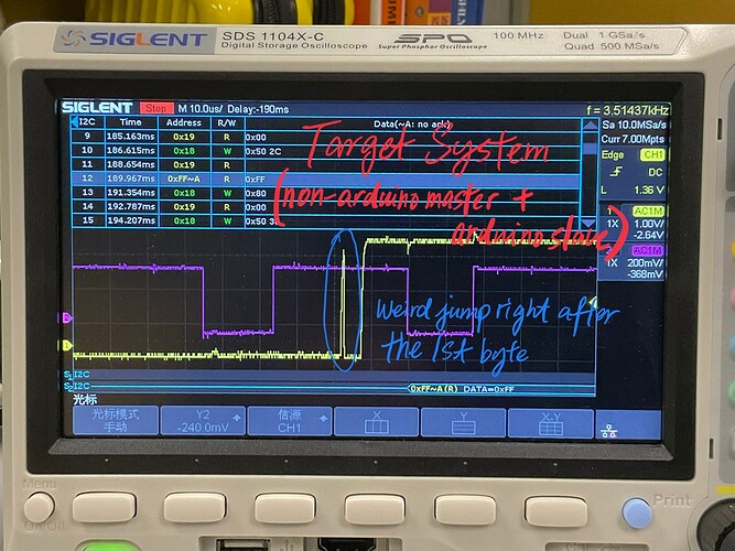 I2c Arduino Slave Sending Multiple Bytes To Non Arduino Master Failed 0983