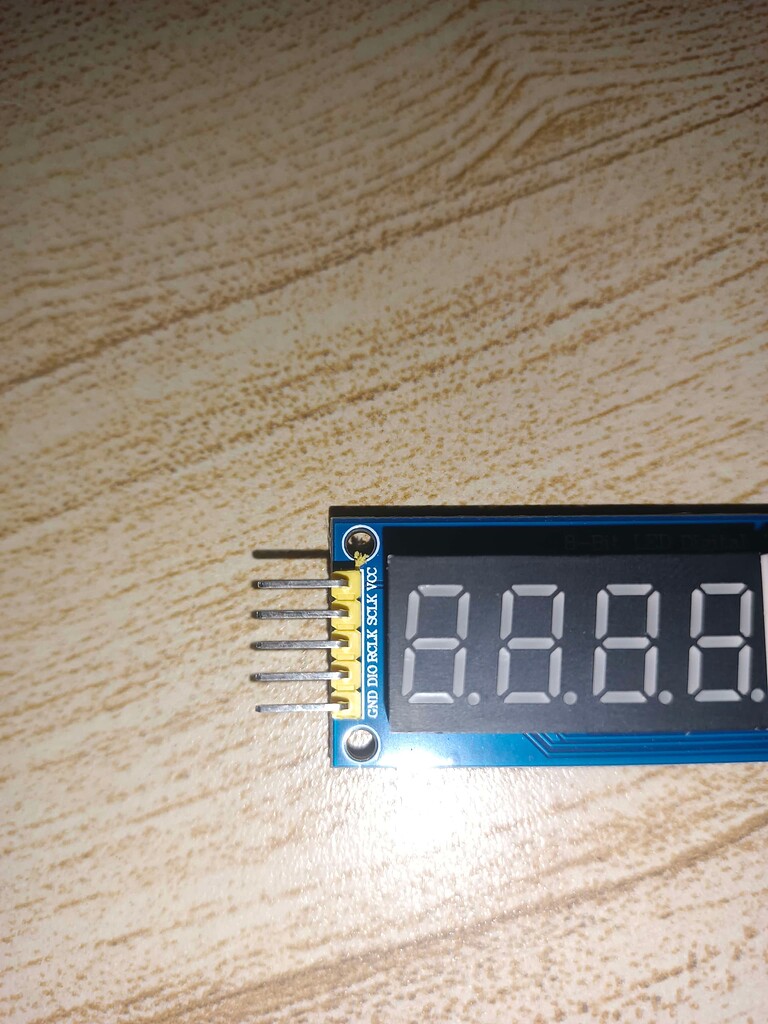 How do I control this 8 digit 7seg - Interfacing w/ Software on the ...