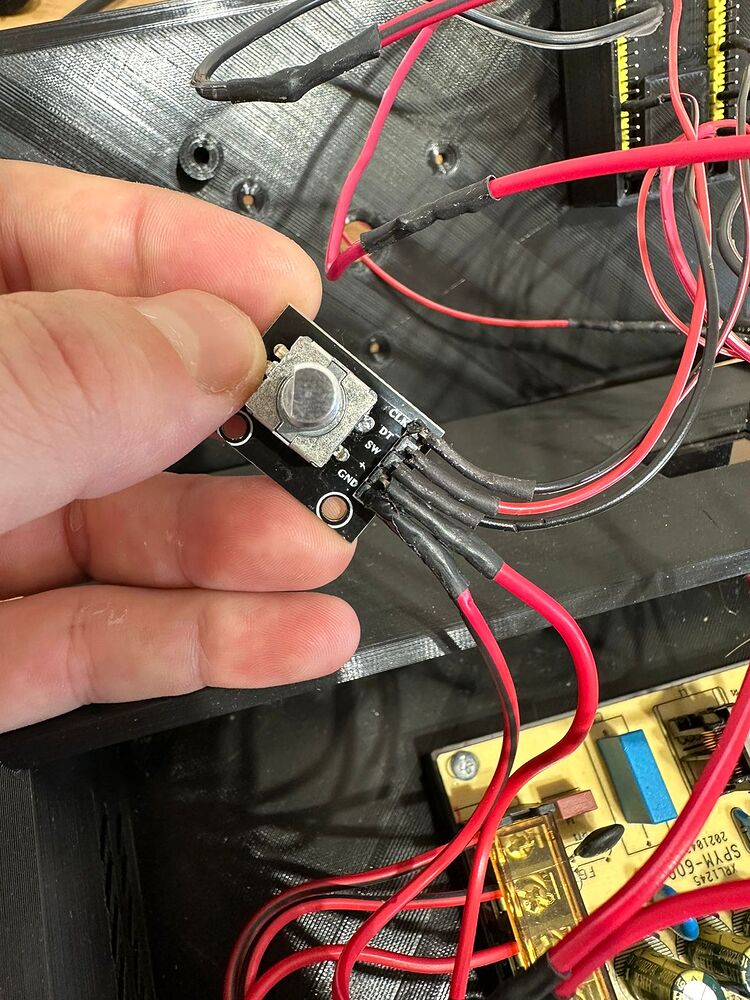 ESP32 + KY-040 Rotary Encoder Resets and Unresponsive Issues - General Electronics - Arduino Forum