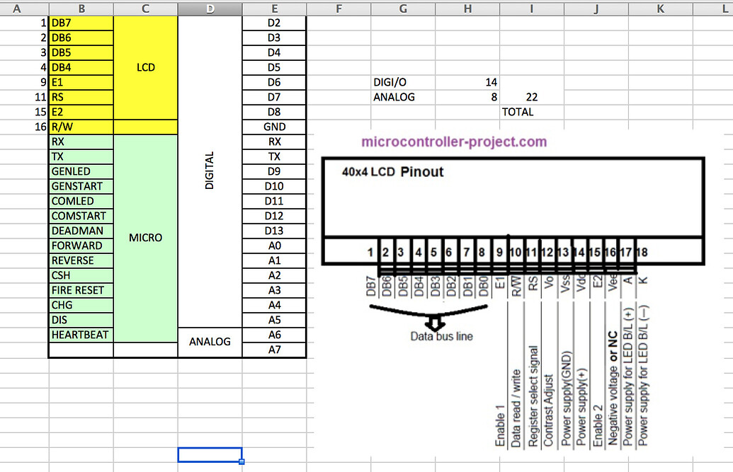 40x4 lcd problem. First time using Arduino Nano - Displays - Arduino Forum