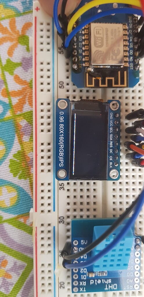 Lineas en el borde de la pantalla TFT LCD 0.96in - Español - Arduino Forum