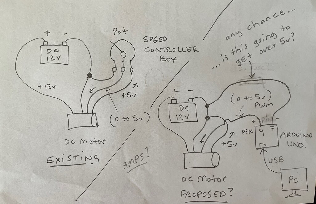Arduino or Digital Pot to control speed of DC Motor? - General Guidance - Arduino Forum