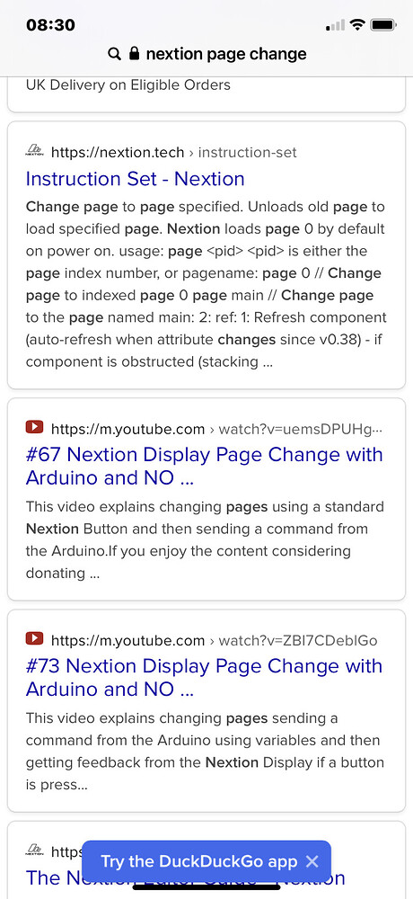 Nextion Scereen with button - General Guidance - Arduino Forum