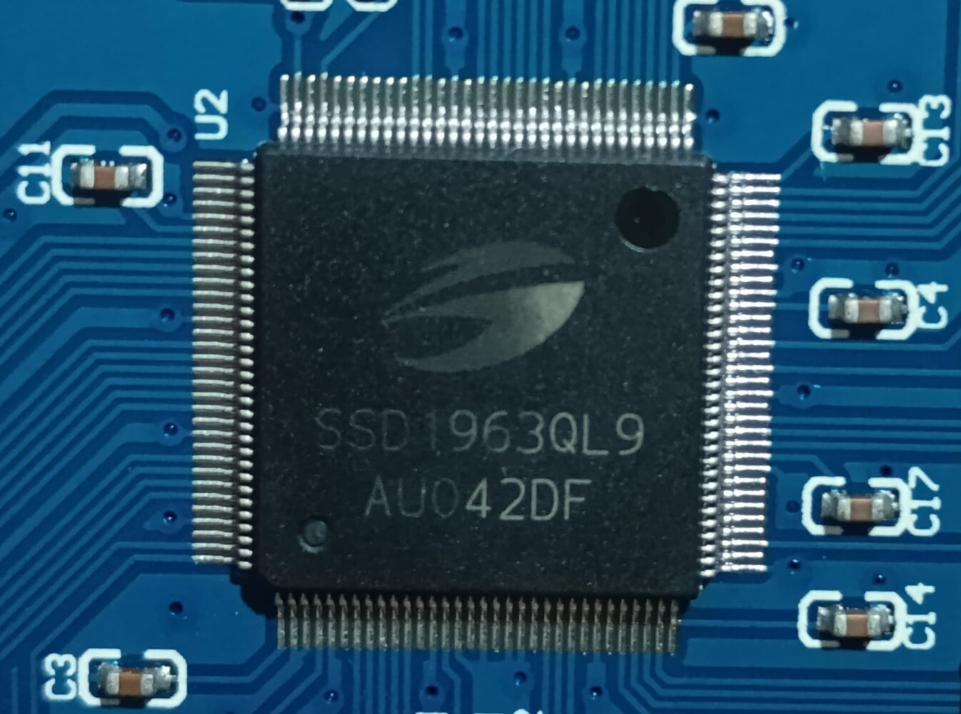 Settings for TFT_eSPI Library Driver SSD1963 and ESP32 DOIT ESP32 DevKit V1 using 5 inches ...