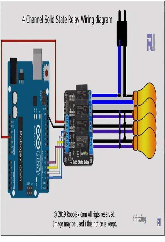 Conexiones a módulo SSR 8 canales - Hardware - Arduino Forum