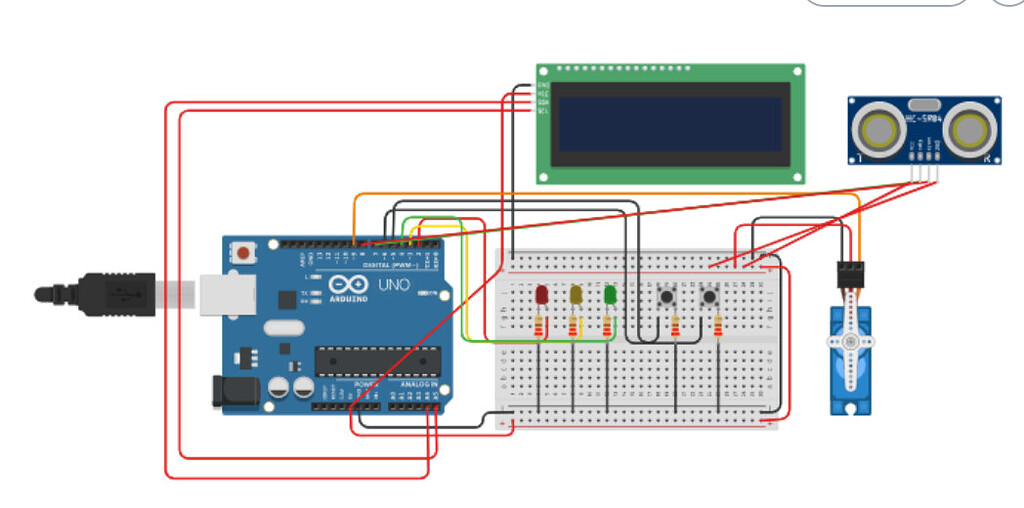 Traffic barrier HELP ME PLSSS - E-Textiles and Craft - Arduino Forum