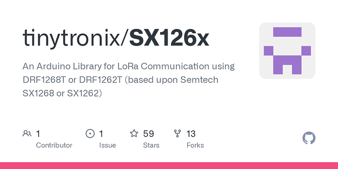 Lora E22 400M33s SPI Arduino library - Libraries - Arduino Forum