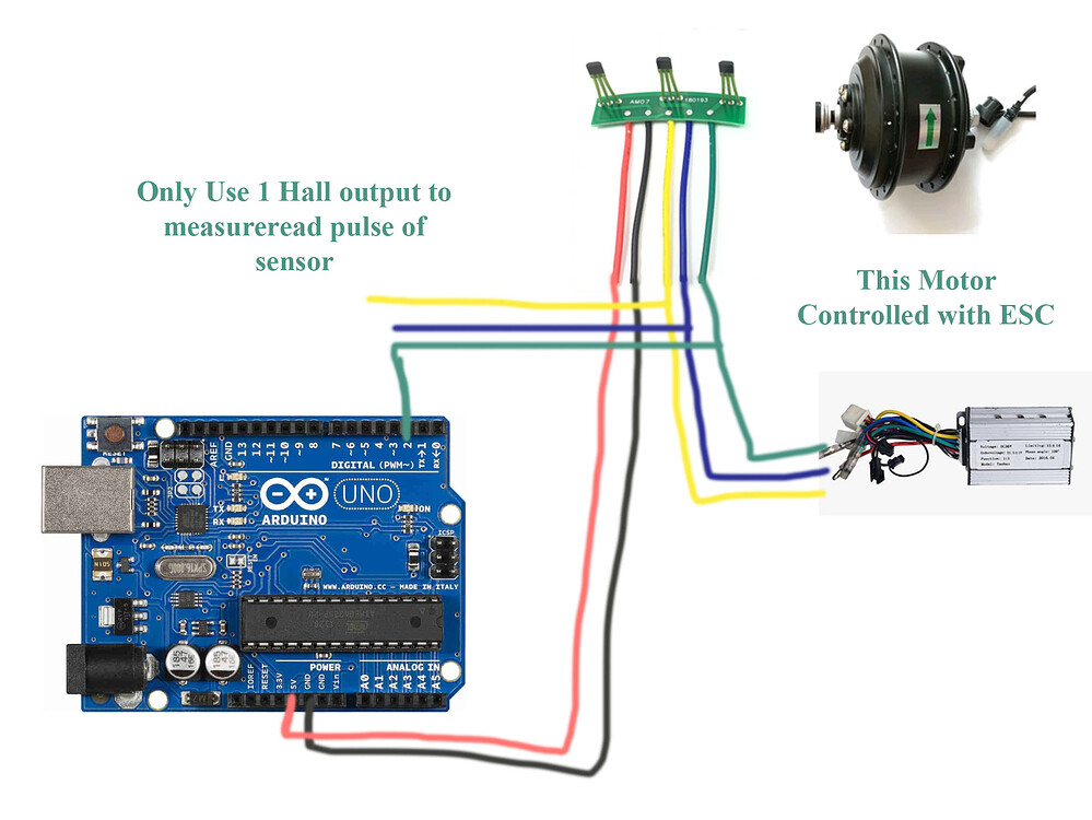 Read Pulse Of Built In Hall Sensor and Measure speed (RPM) - Sensors ...