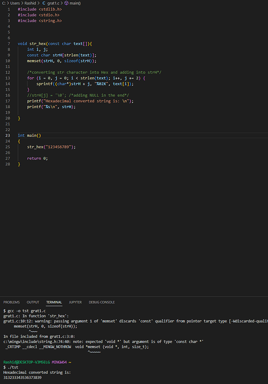 Cannot Convert const Char To unsigned Char Programming ions
