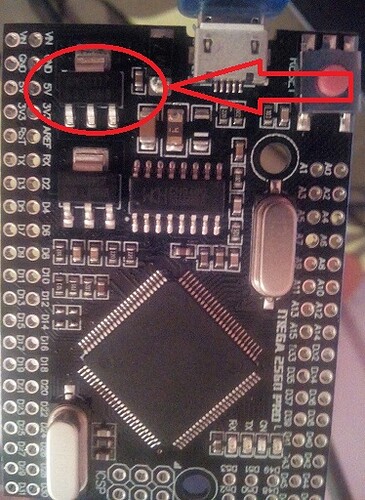 5v 1a Regulator Heating On An Arduino Mega 2560 Pro Embed Ide 1 X Arduino Forum