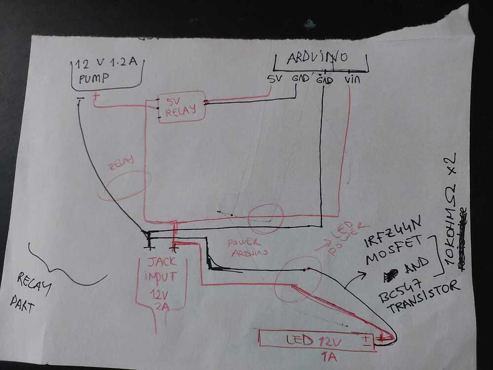 Two relay,two water pump and one battery - Sensors - Arduino Forum