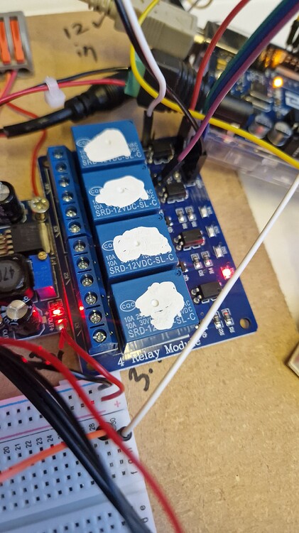 12v relay is reacting to signal, but is not clicking - Programming - Arduino Forum