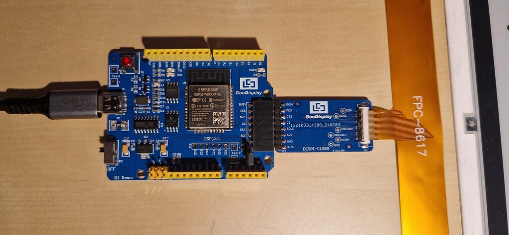 GDEM1085T51 and DESPI-C1085 with GxEPD2 - Displays - Arduino Forum