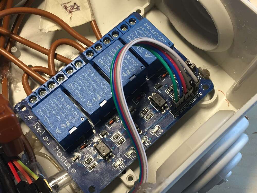 4 channel 5V relay module not switching - Motors, Mechanics, Power and ...