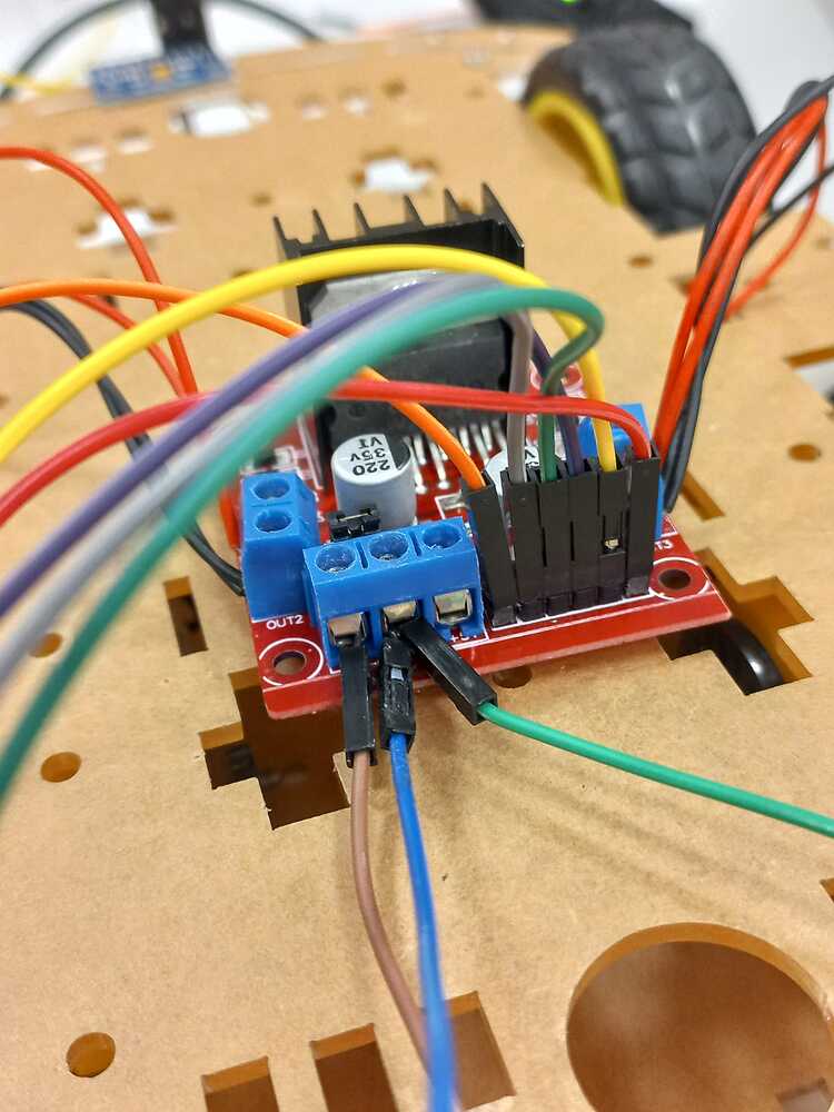 L298N with Nano 33 BLE Sense motors not working - Nano 33 BLE - Arduino ...