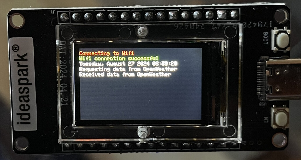 Problem with TFT_eSPI with ESP32 240x320 Display (CYD) - Displays ...