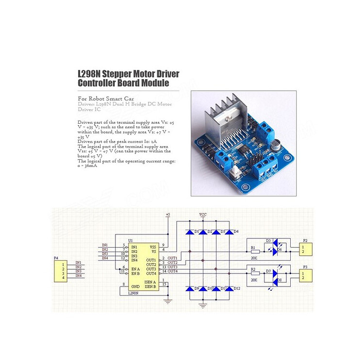 L298N Motor Module stopped working - Motors, Mechanics, Power and CNC ...