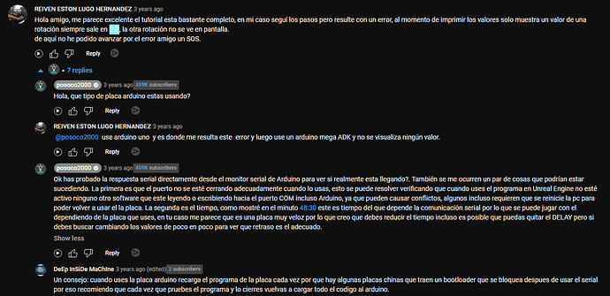 How To Get Unreal Engine To Read Multiple Variables From An Arduino Using Serial Com Plugin