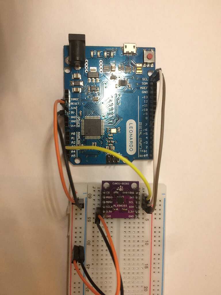 I2C for the MLX90393 - Networking, Protocols, and Devices - Arduino Forum