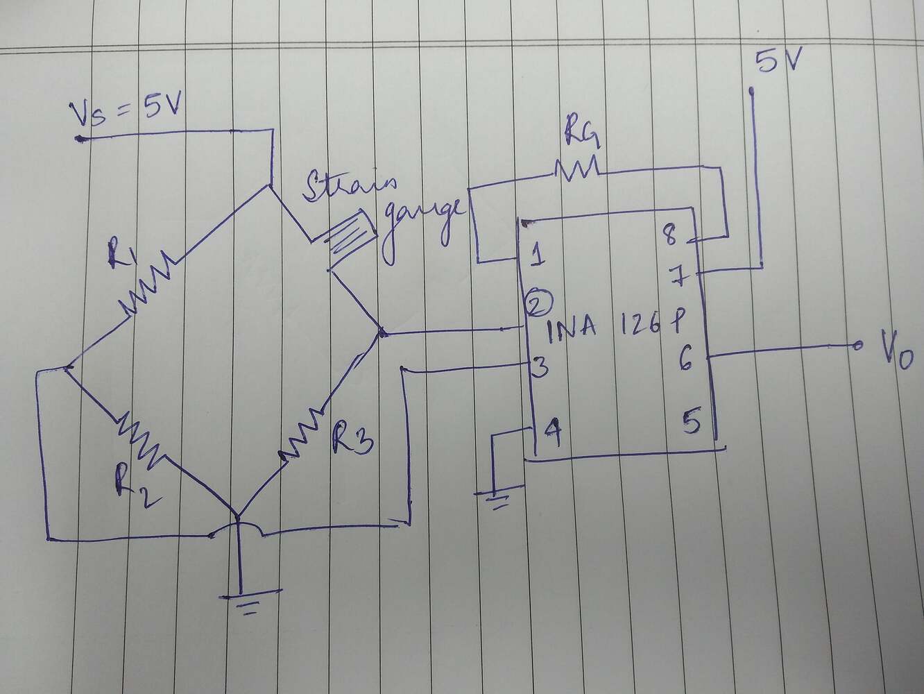 INA126 amplifier - General Guidance - Arduino Forum