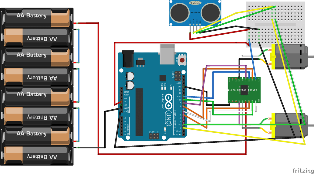 [RISOLTO] Robot 2wd - problema alimentazione L298 reset arduino UNO - Hardware - Arduino Forum