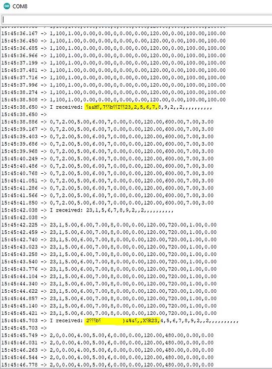 Birectional data transfer via bluetooth - Networking, Protocols, and Devices - Arduino Forum