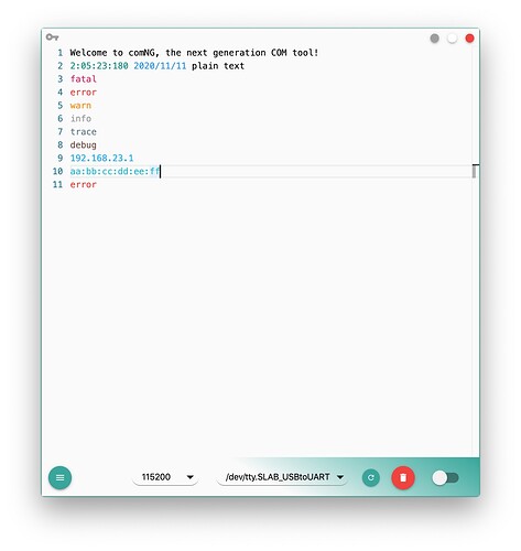 Introduce a new serialport tool: comNG - Interfacing w/ Software on the ...