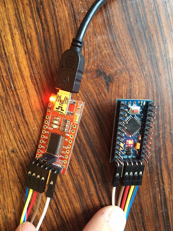 Arduino Pro mini + FTDI - IDE 1.x - Arduino Forum