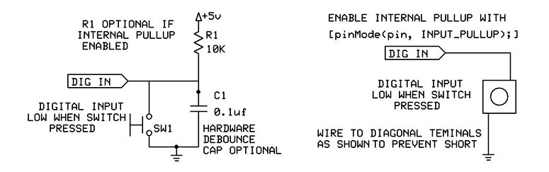 Slide Switch and Button - General Electronics - Arduino Forum