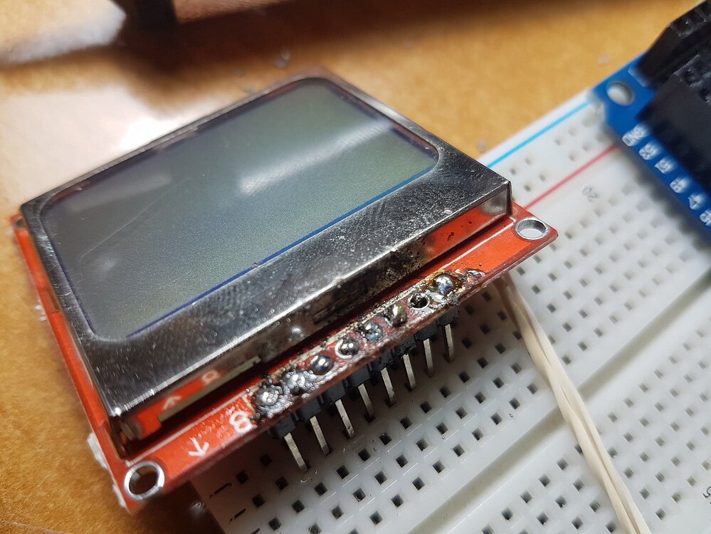 Nokia 5110 LCD Display doesnt display text - Displays - Arduino Forum