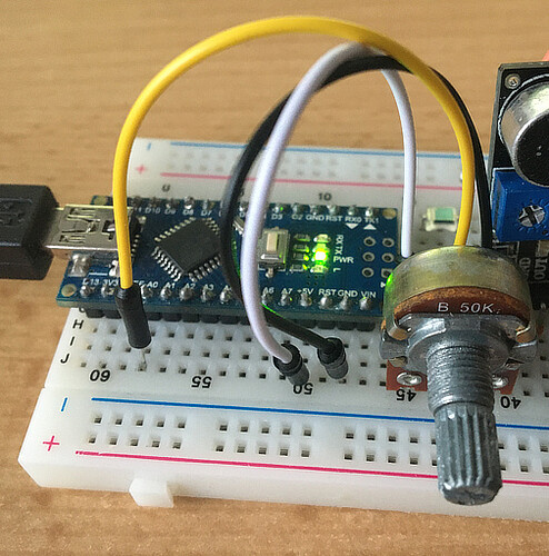 Analog Pin A0 On My Nano Produces Non Linear Readings Almost