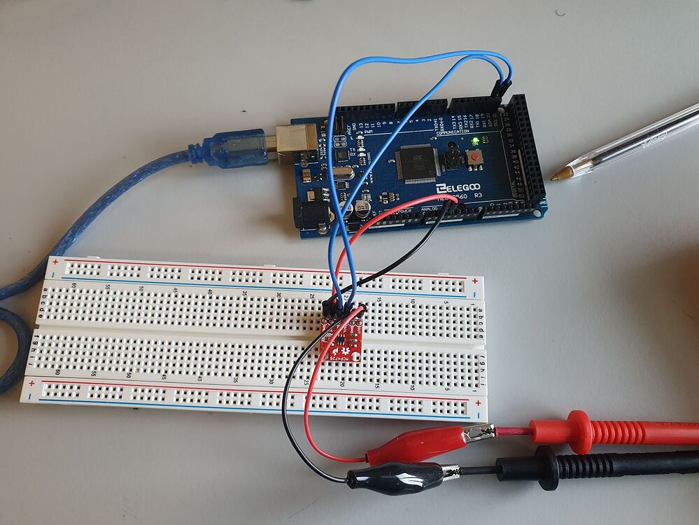 MCP4725 DAC non expected DC output with MEGA2560 - General Guidance - Arduino Forum