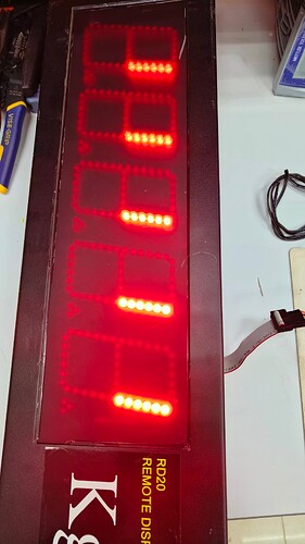 Extracting serial data and display to 5digit 7segment - General ...