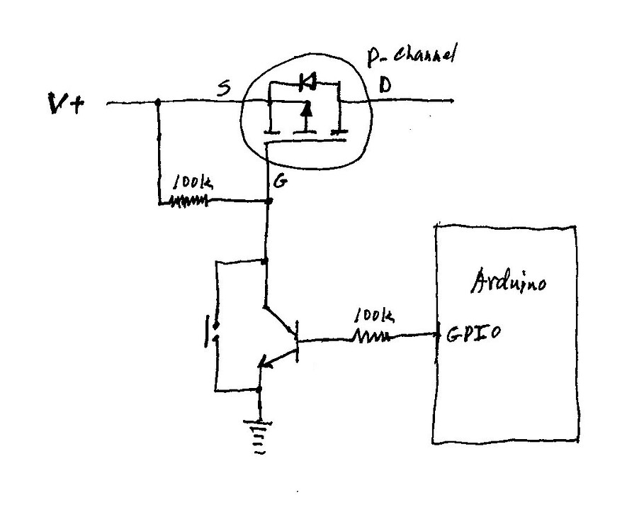 MOSFET 3.3v gate and source - General Electronics - Arduino Forum