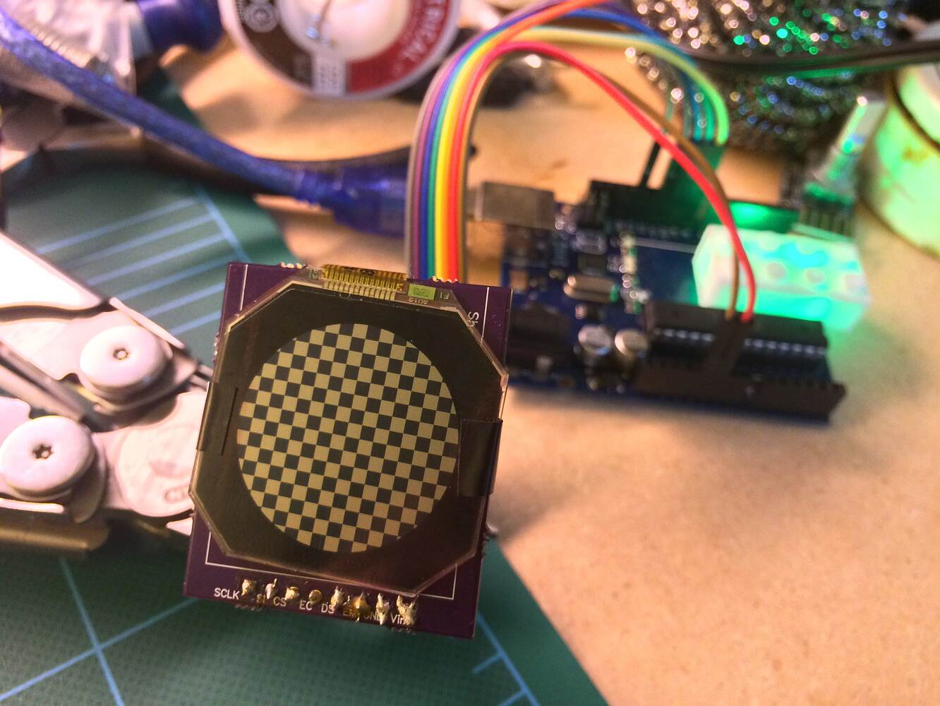 Sharp Memory LCD and Arduino GFX issue - Displays - Arduino Forum