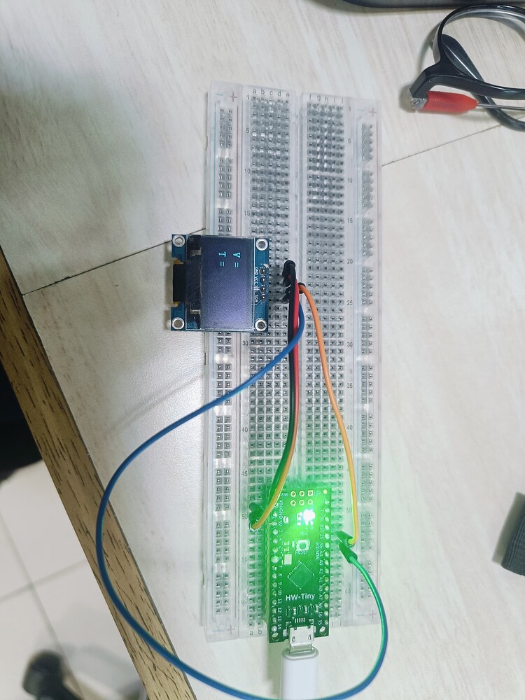 Problem displaying temperature sensor on128x32 OLED - Programming Questions - Arduino Forum