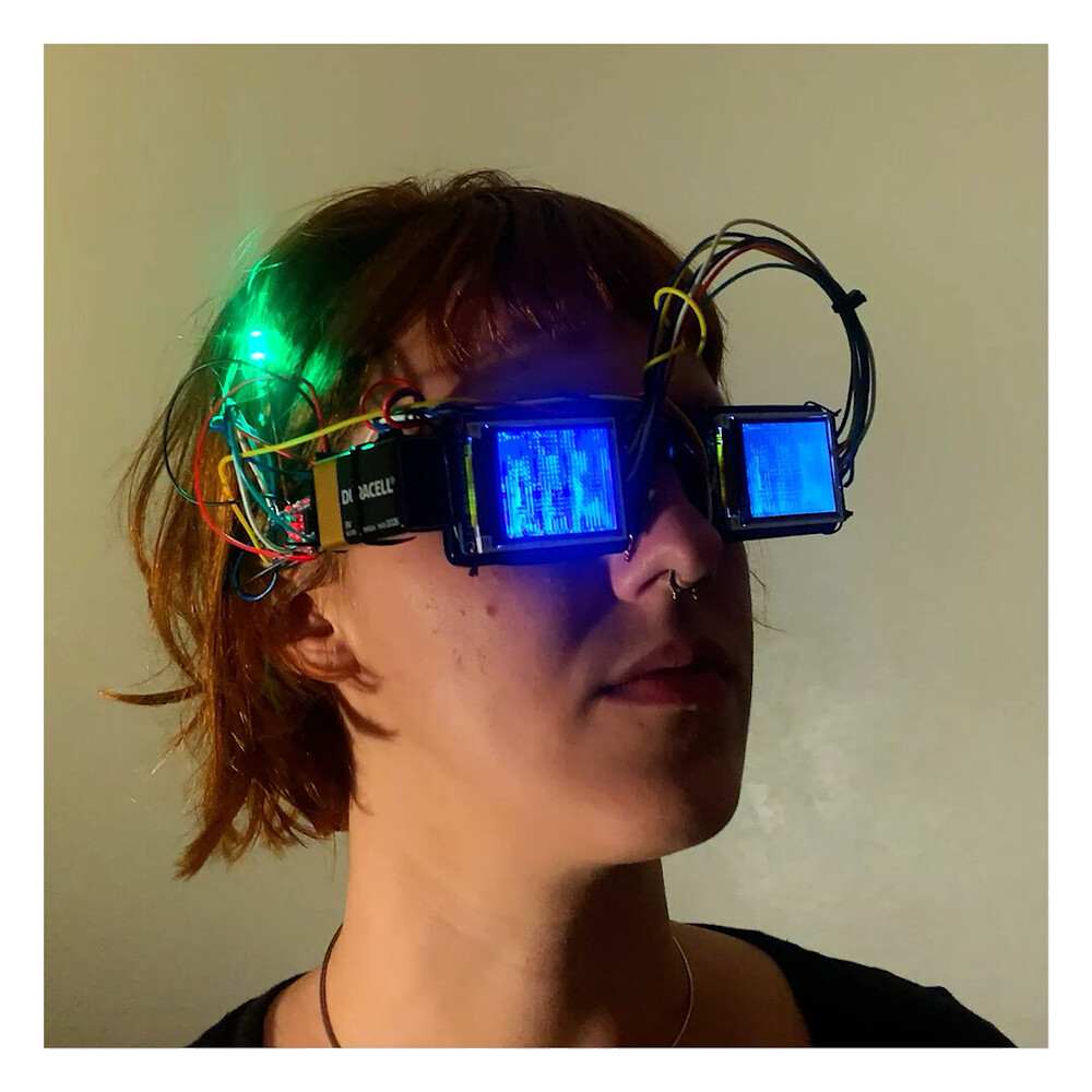 Cyberpunk Glasses with arduino and oLed Displays - Showcase - Arduino Forum