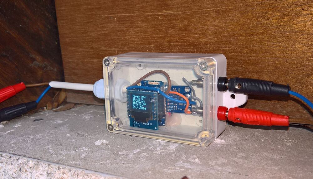 Solar Power Monitor W Ina226 And Esp8266 V1 Showcase Arduino Forum