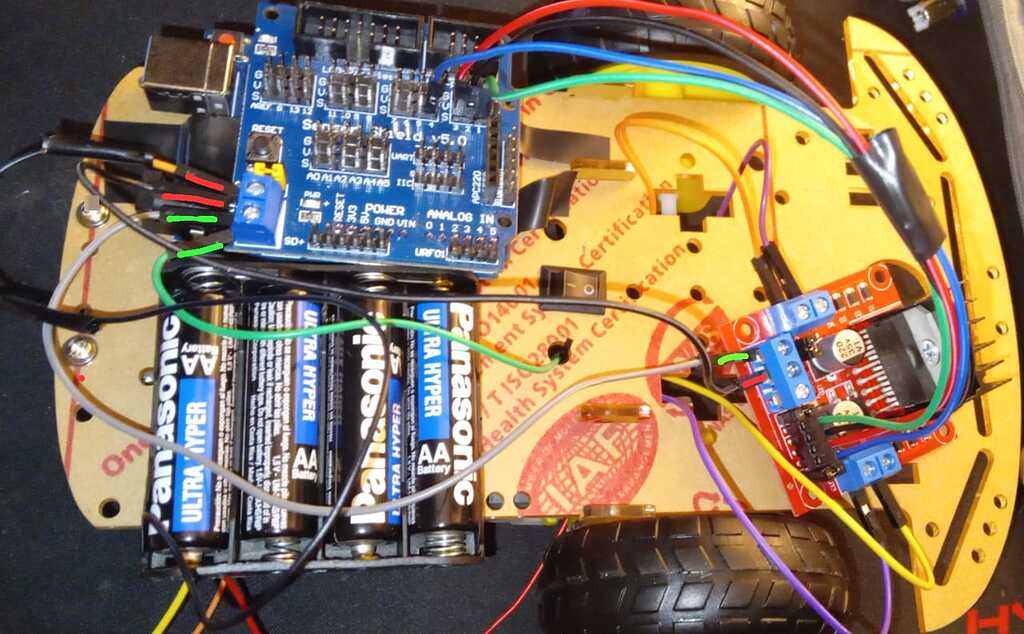 Driver l298N provoca pitido y motores no obedecen - Hardware - Arduino Forum