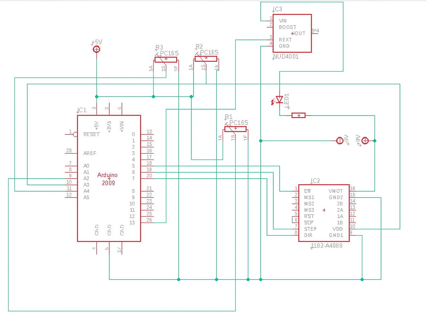 Arduino Nano, Nema 17 Motor und Ultra High LED parallel über Netzteil versorgen - Deutsch ...