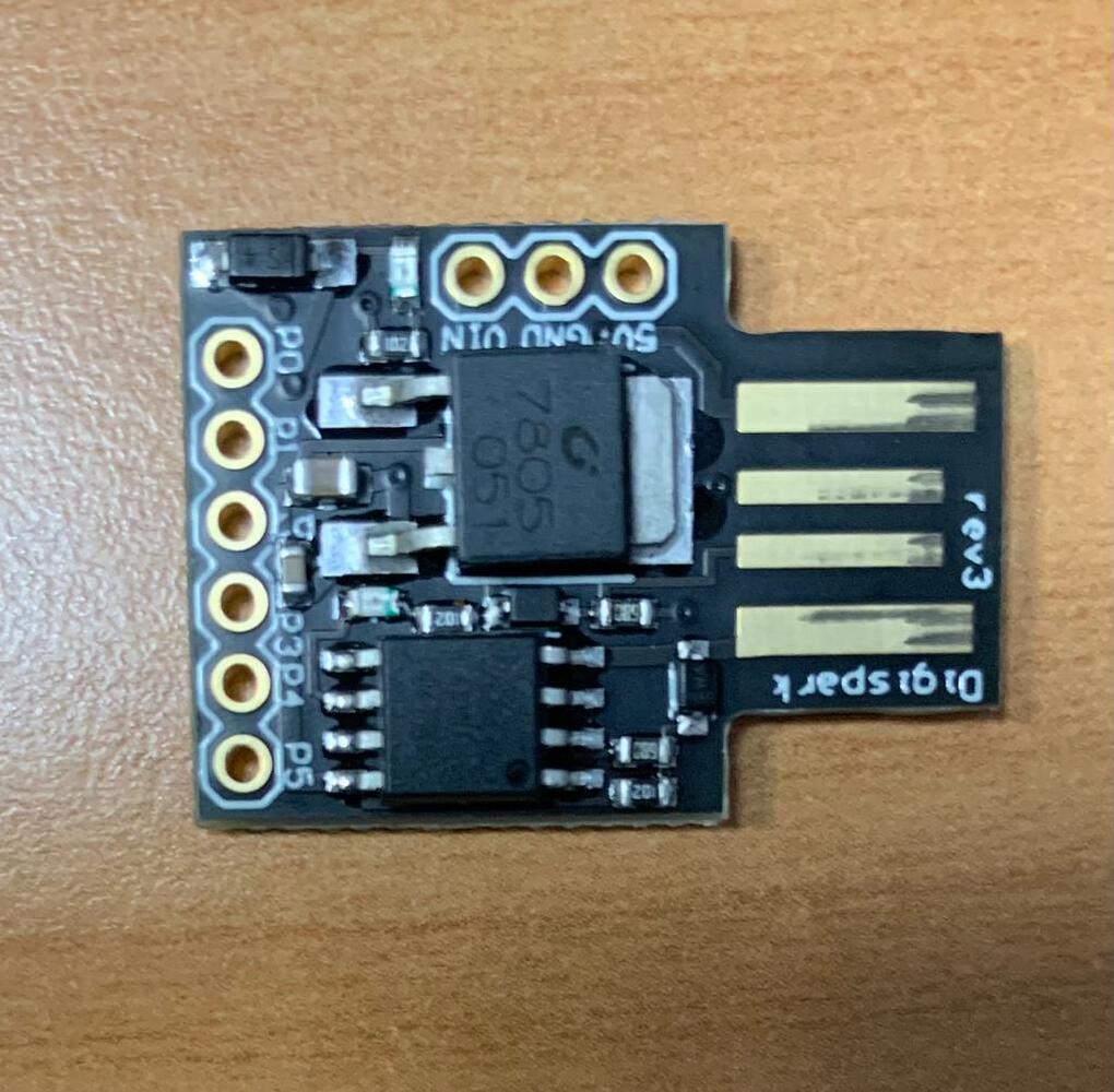 Digispark Rev. 3 Kick Starter Development Board - Generale - Arduino Forum